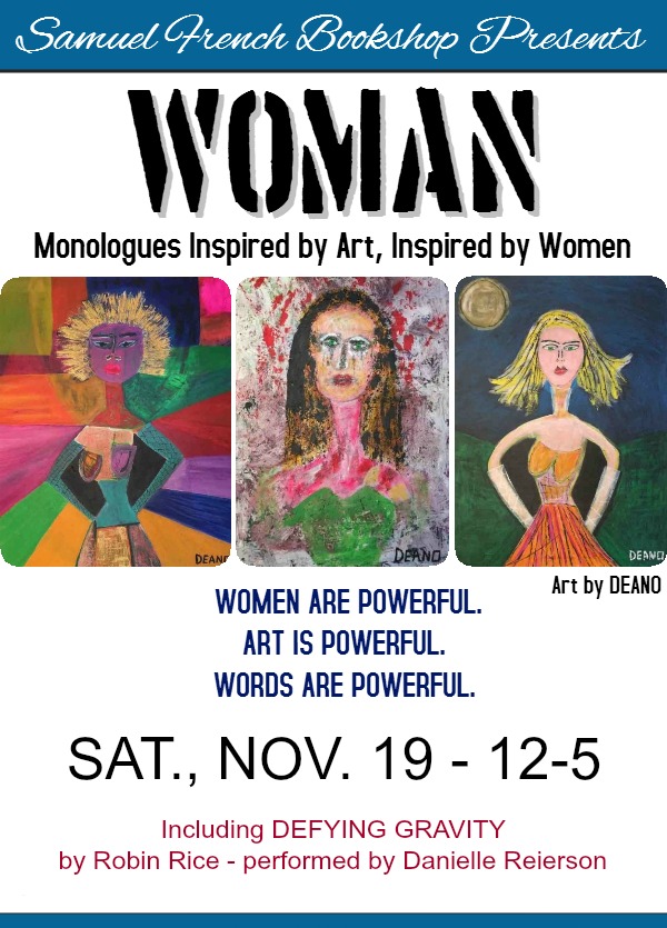 MONOLOGUES – Robin Rice – Playwright